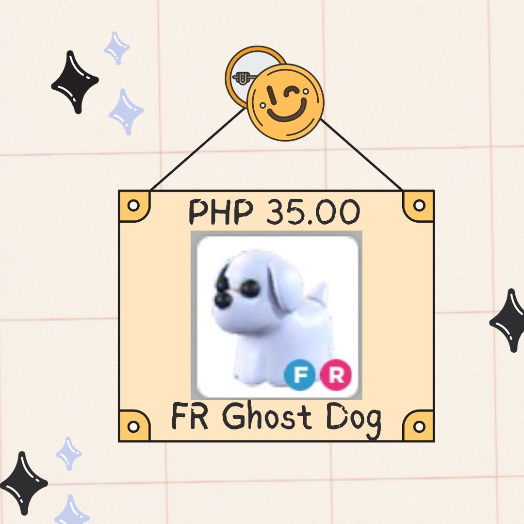 Roblox/Adopt Me | Ghost Dog, Video Gaming, Video Games, Others on Carousell