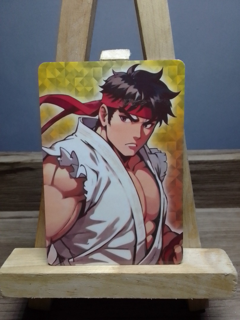 RYU STREET FIGHTER ART CARD - CUSTOM, Hobbies & Toys, Toys & Games on ...