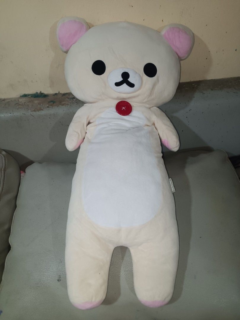 San-X Rilakkuma Super Softest Springy Hug Pillow, Hobbies & Toys, Toys ...