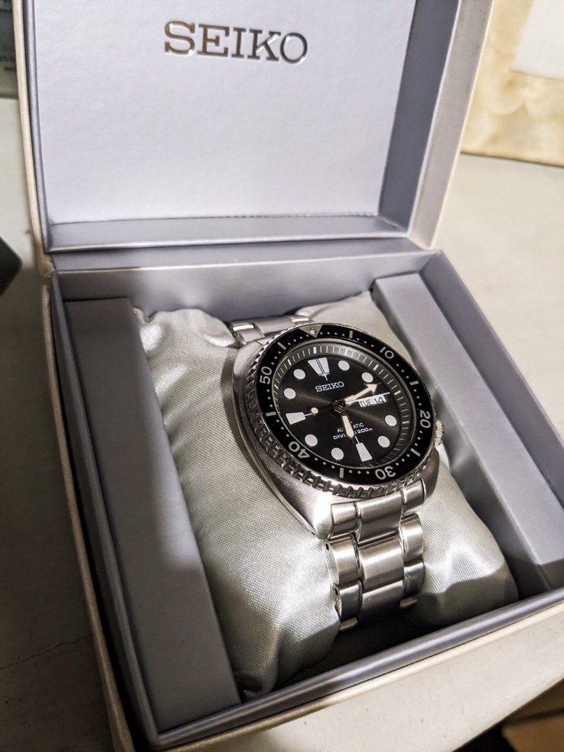 SEIKO Prospex Turtle SRPC23K1 Automatic Diver Watch | Anthracite grey ...