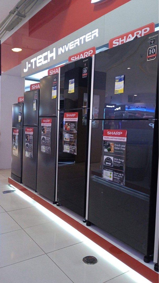 SHARP NO FROST INVERTER REFRIGERATOR, TV & Home Appliances, Kitchen ...