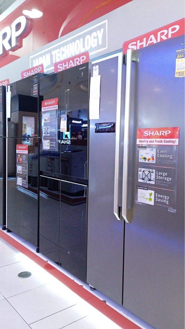 SHARP NO FROST INVERTER REFRIGERATOR, TV & Home Appliances, Kitchen ...