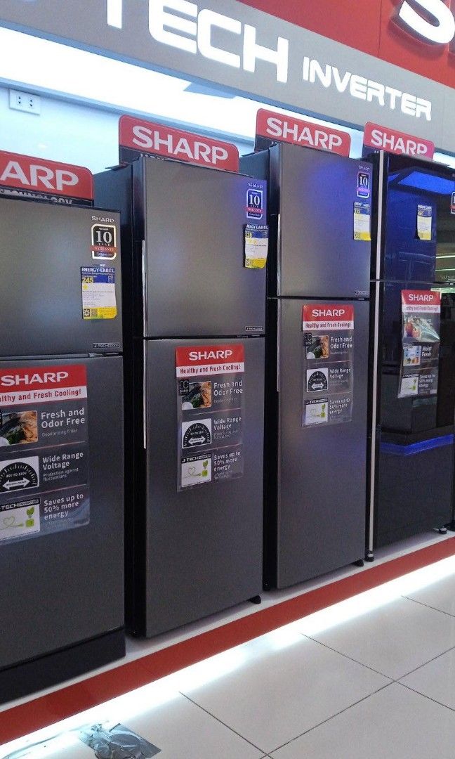 SHARP NO FROST INVERTER REFRIGERATOR, TV & Home Appliances, Kitchen ...