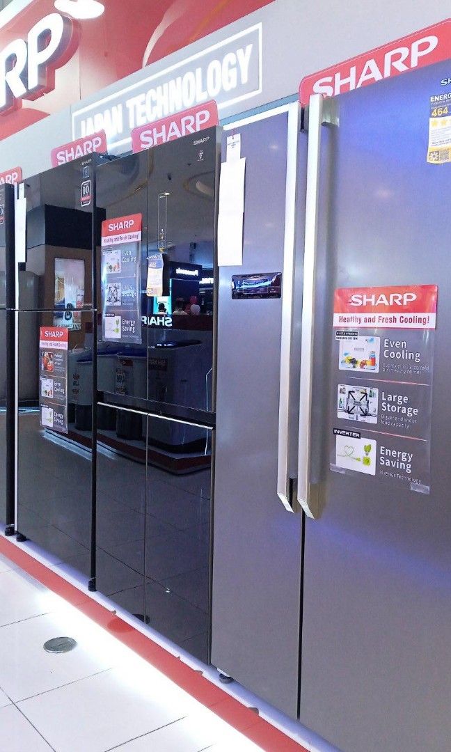 SHARP NO FROST INVERTER REFRIGERATOR, TV & Home Appliances, Kitchen ...