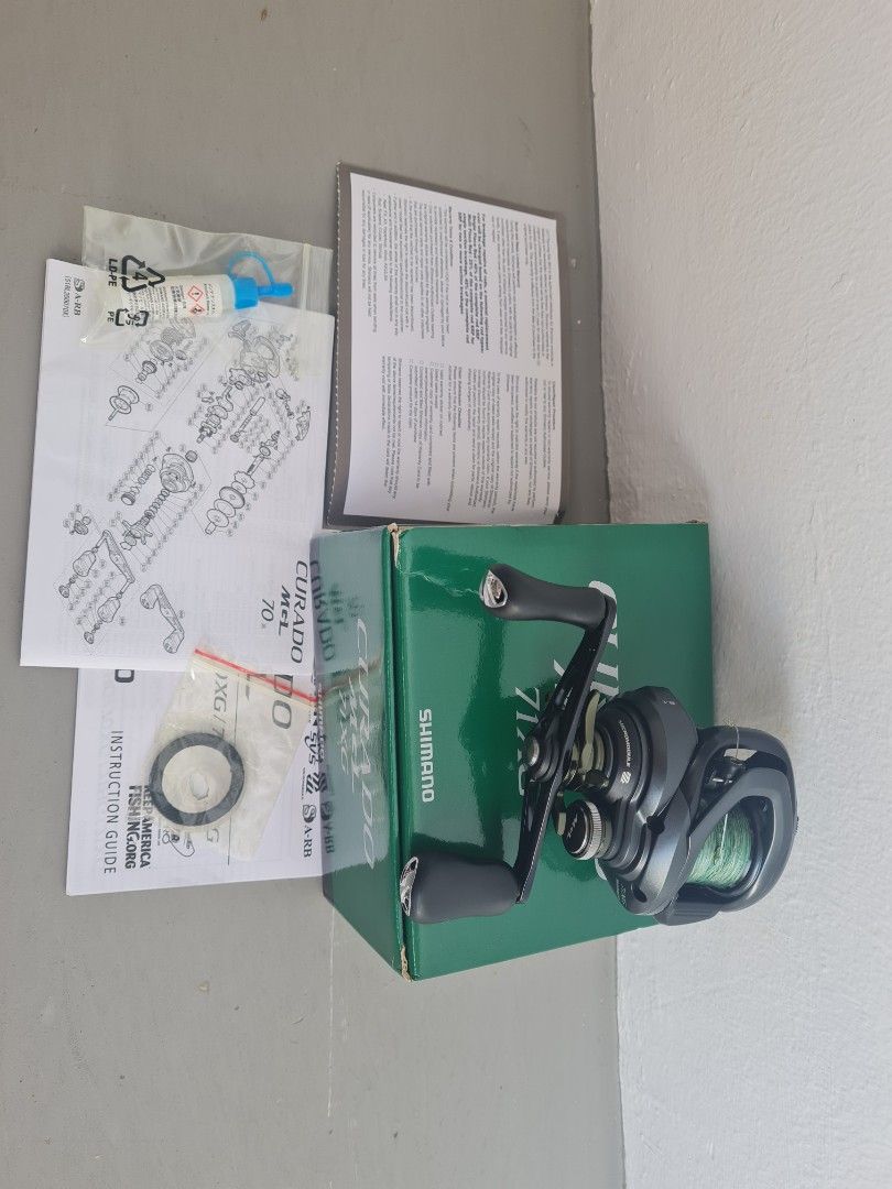 Shimano Curado MGL 71XG with clicker drag, Sports Equipment, Fishing on ...