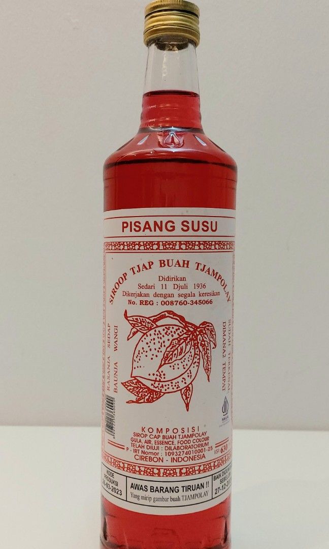 Sirup Tjampolay (sirup campolay) Indonesia Syrup, Food & Drinks ...