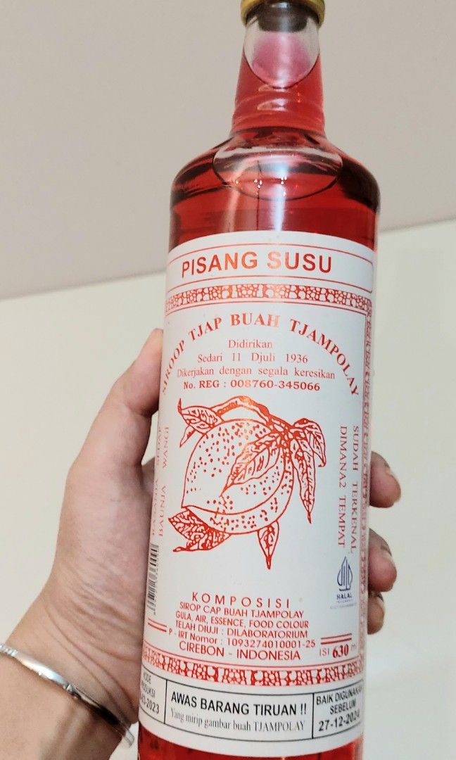 Sirup Tjampolay (sirup campolay) Indonesia Syrup, Food & Drinks ...