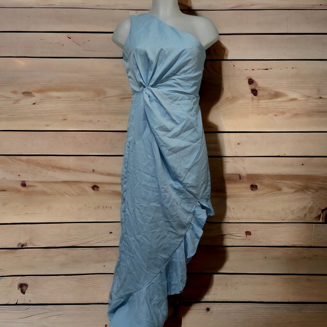 Sky blue dress, Women's Fashion, Dresses & Sets, Evening dresses ...