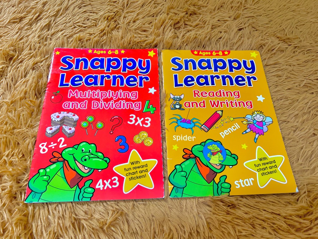 Snappy Learner Ages 6-8 Activity Book, Hobbies & Toys, Books ...