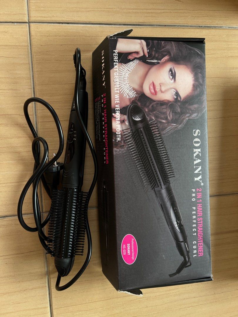 Sokany 2in1 pro perfect Curl, Beauty & Personal Care, Hair on Carousell