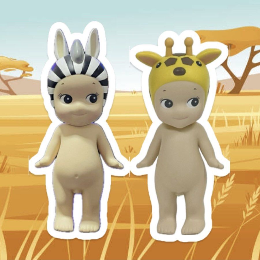 Sonny Angel Zebra and Giraffe, Hobbies & Toys, Toys & Games on Carousell