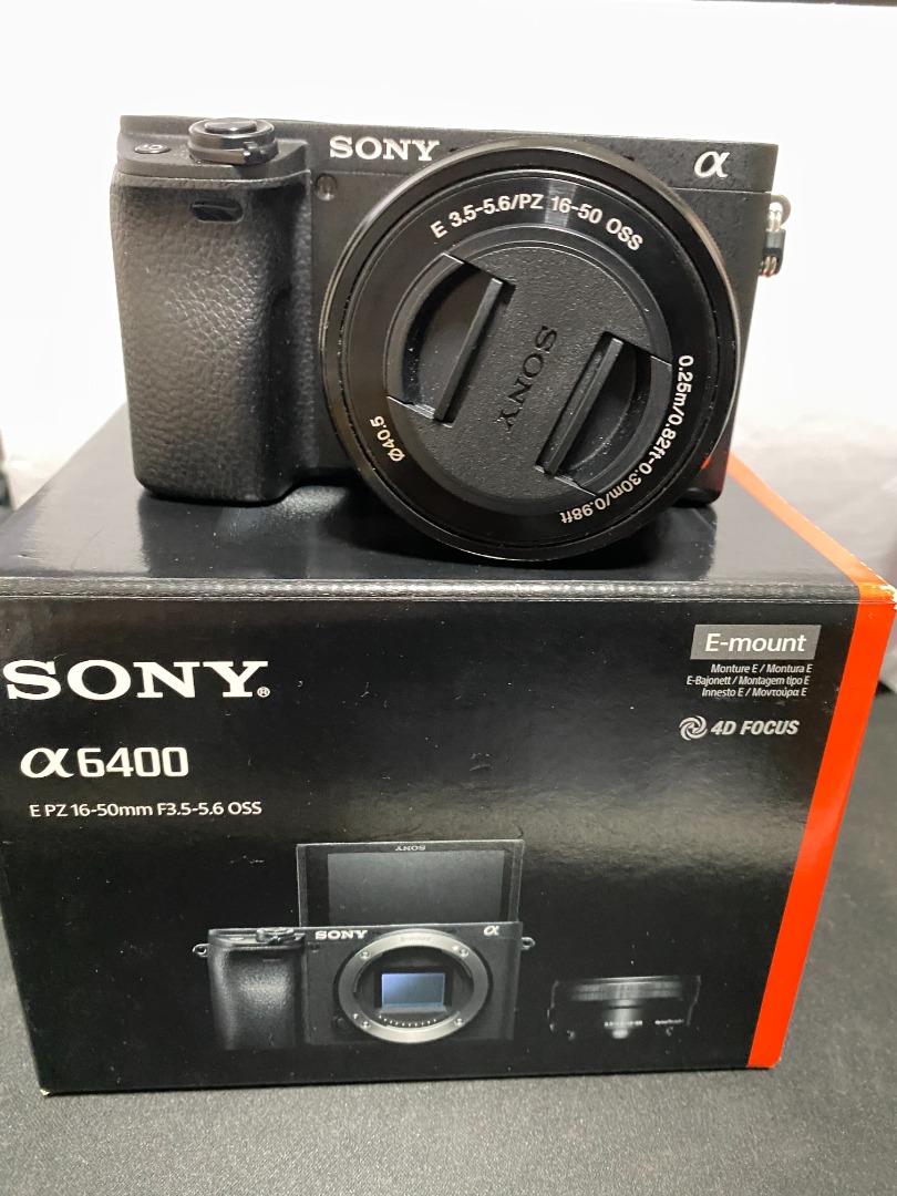 Sony A6400 + Kit Lens + Bundle Extras, Photography, Cameras on Carousell
