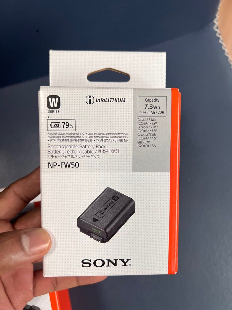 Sony camera Battery and charger, Photography, Photography Accessories ...