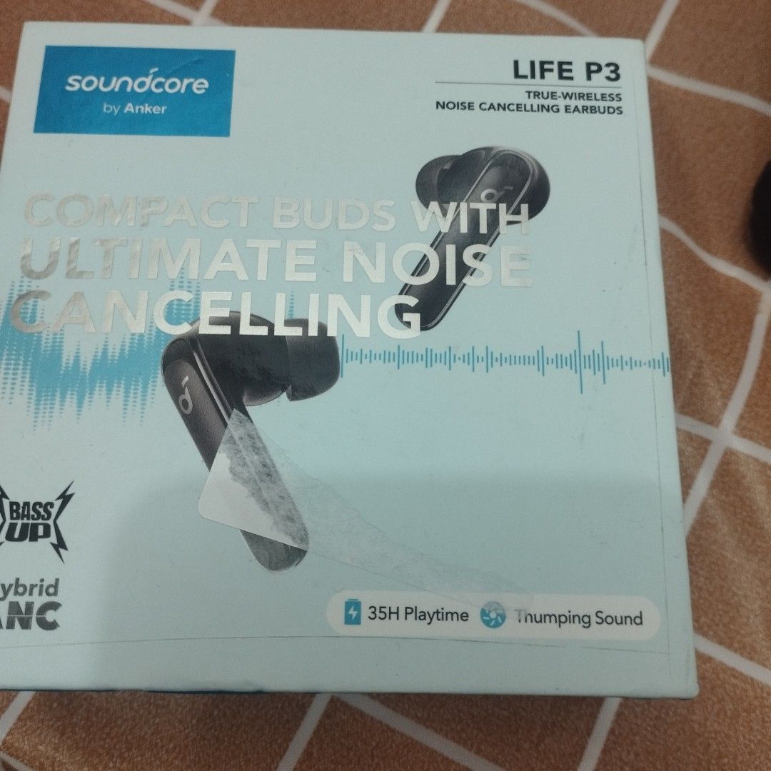 Soundcore life p3( black), Audio, Earphones on Carousell