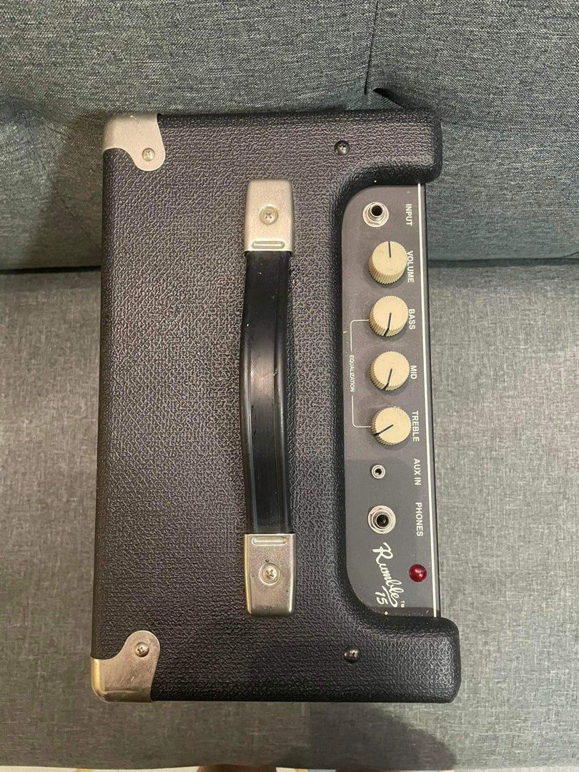 Squier Affinity Series PJ Bass Guitar w/ Fender Amp 230V, Hobbies ...