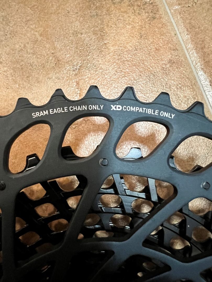 Sram X01 Eagle XG-1295 52T Cassette Sprocket - 12-Speed (Polar Grey ...