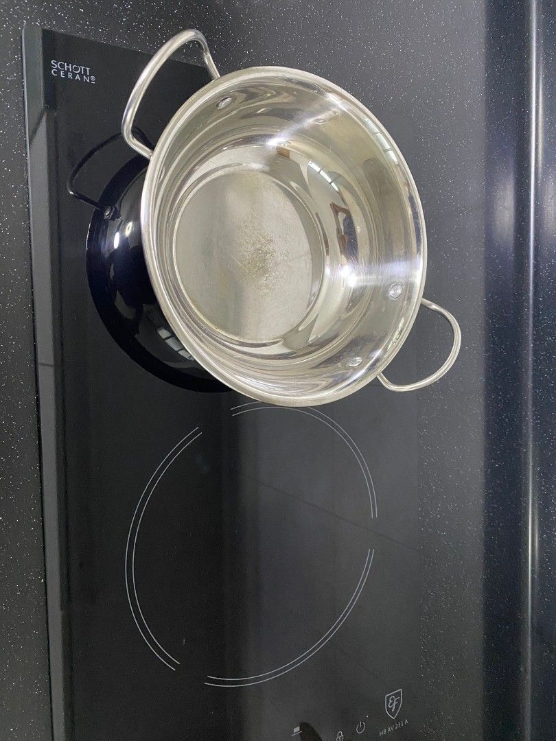 Stainless Steel Induction Safe Pot, Furniture & Home Living ...