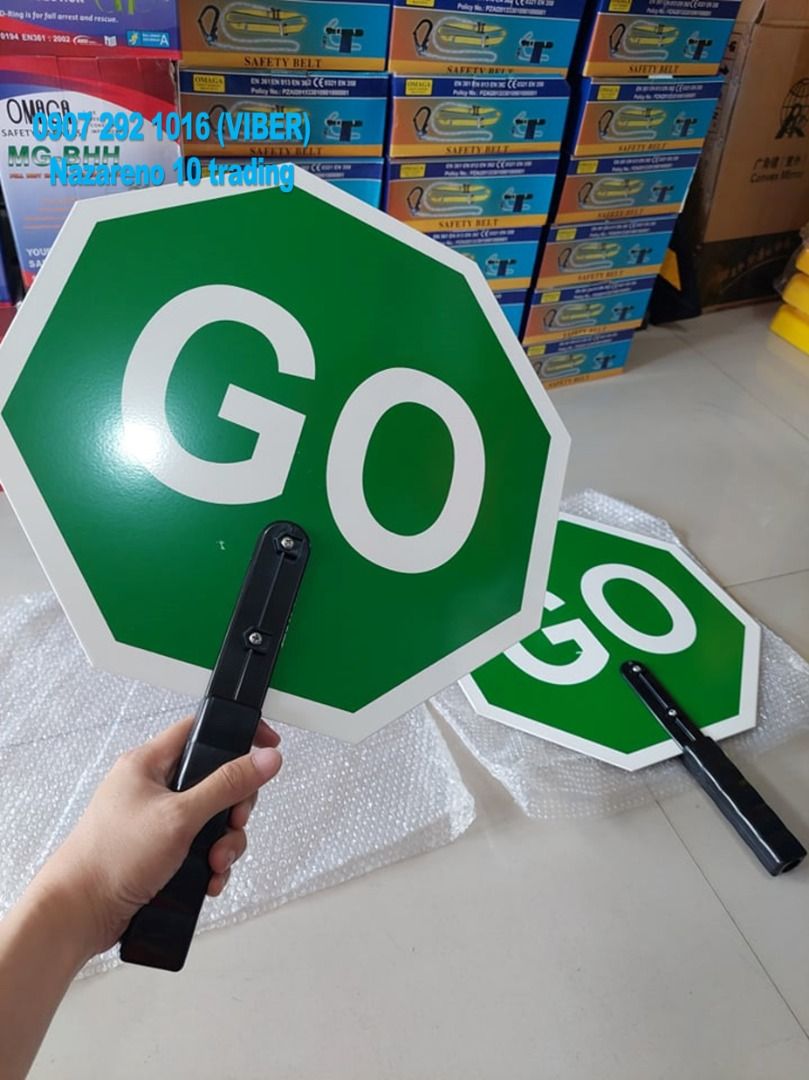 Stop & go grip signage 33, Commercial & Industrial, Construction ...