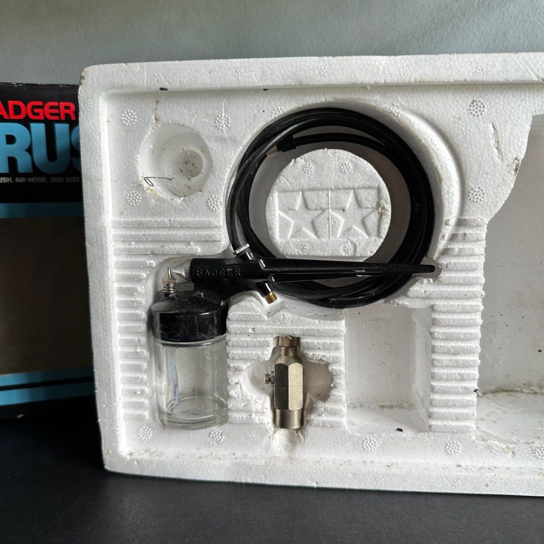 Tamiya-Badger 250 II Airbrush Set, Hobbies & Toys, Toys & Games on ...