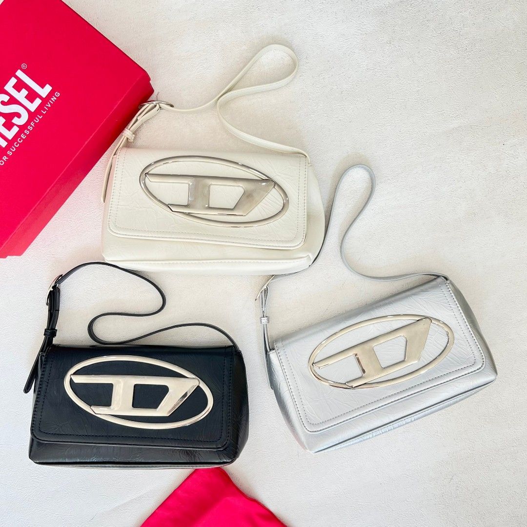 Tas DIESEL Underarm Shoulder Bag Set Box, Barang Mewah, Tas & Dompet di ...