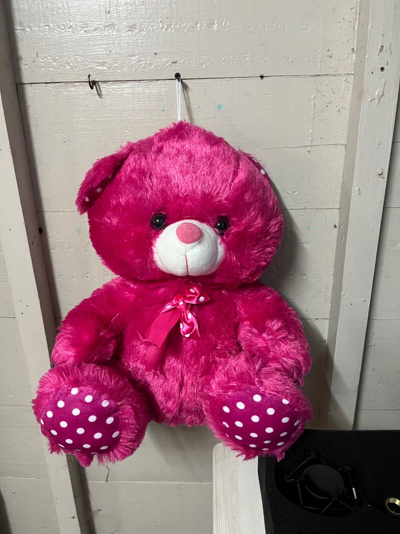 Teddy Bear Pink, Hobbies & Toys, Toys & Games on Carousell
