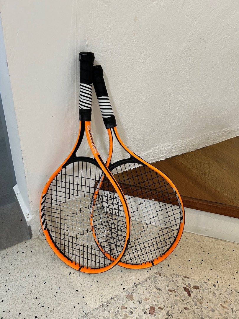 Tennis Rackets x2 (19” for kids), Sports Equipment, Sports & Games ...