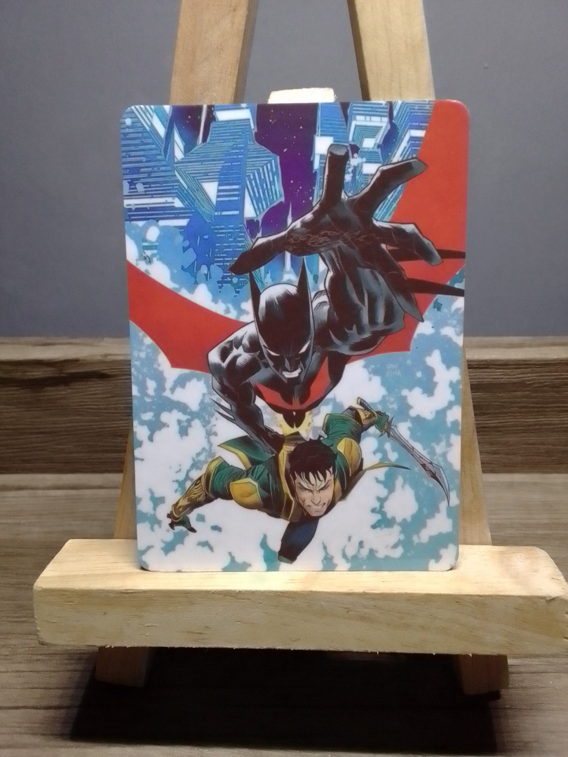 TERRY X DAMIAN BATMAN BEYOND DC ART CARD - CUSTOM, Hobbies & Toys, Toys ...