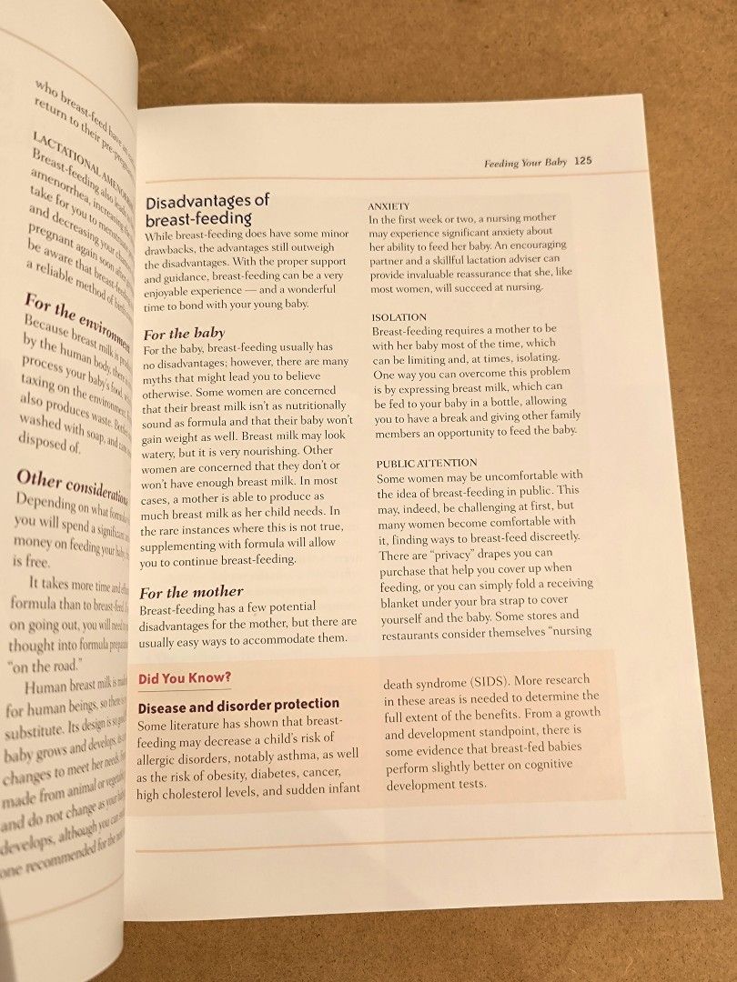 The Baby Care Book Complete Guide From Birth To 12 Months Old Parenting ...