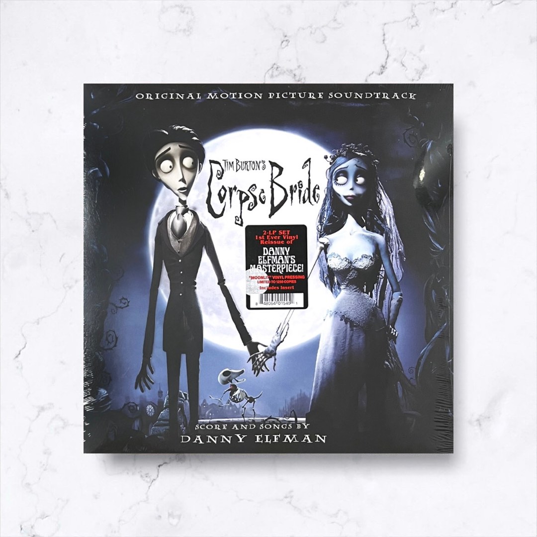 The Corpse Bride - Original Motion Picture Soundtrack - Vinyl LP Plaka ...