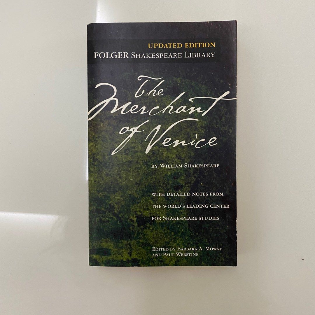 The Merchant of Venice by William Shakespeare, Hobbies & Toys, Books ...