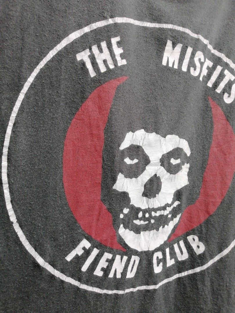 The Misfits Fiend Club Shirt, Men's Fashion, Tops & Sets, Tshirts ...