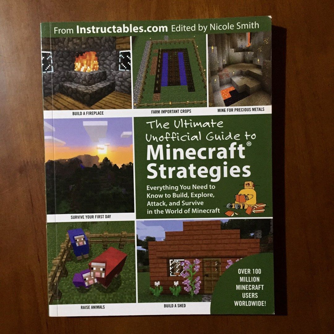 The Ultimate Unofficial Guide To Minecraft Strategies Edited by Nicole ...