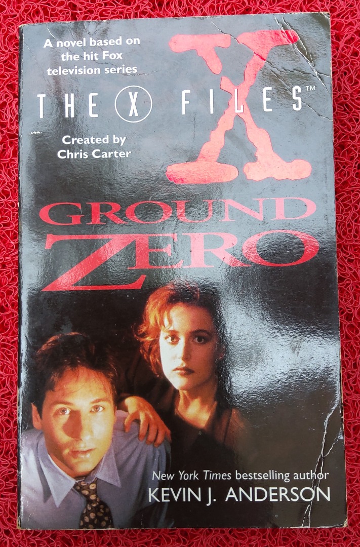 The X Files: ground Zero by Kevin J. Anderson, 1996 (English/buku ...