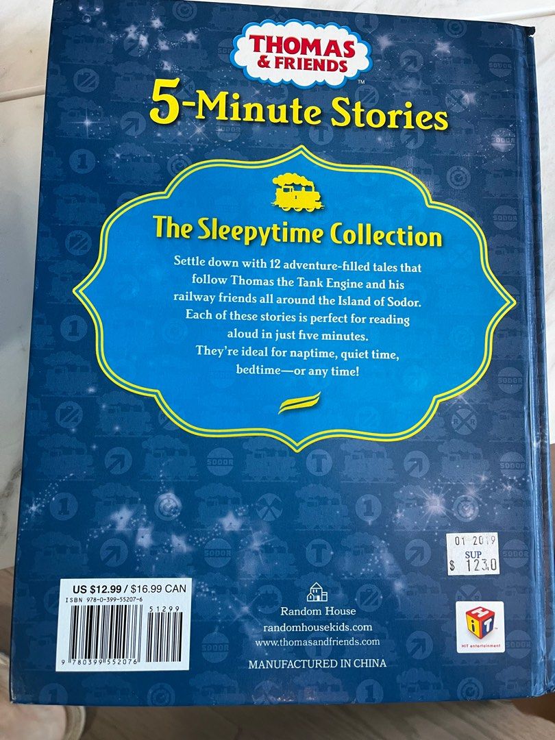 Thomas and friends 5-minute stories the sleepy time collection, 興趣及遊戲 ...