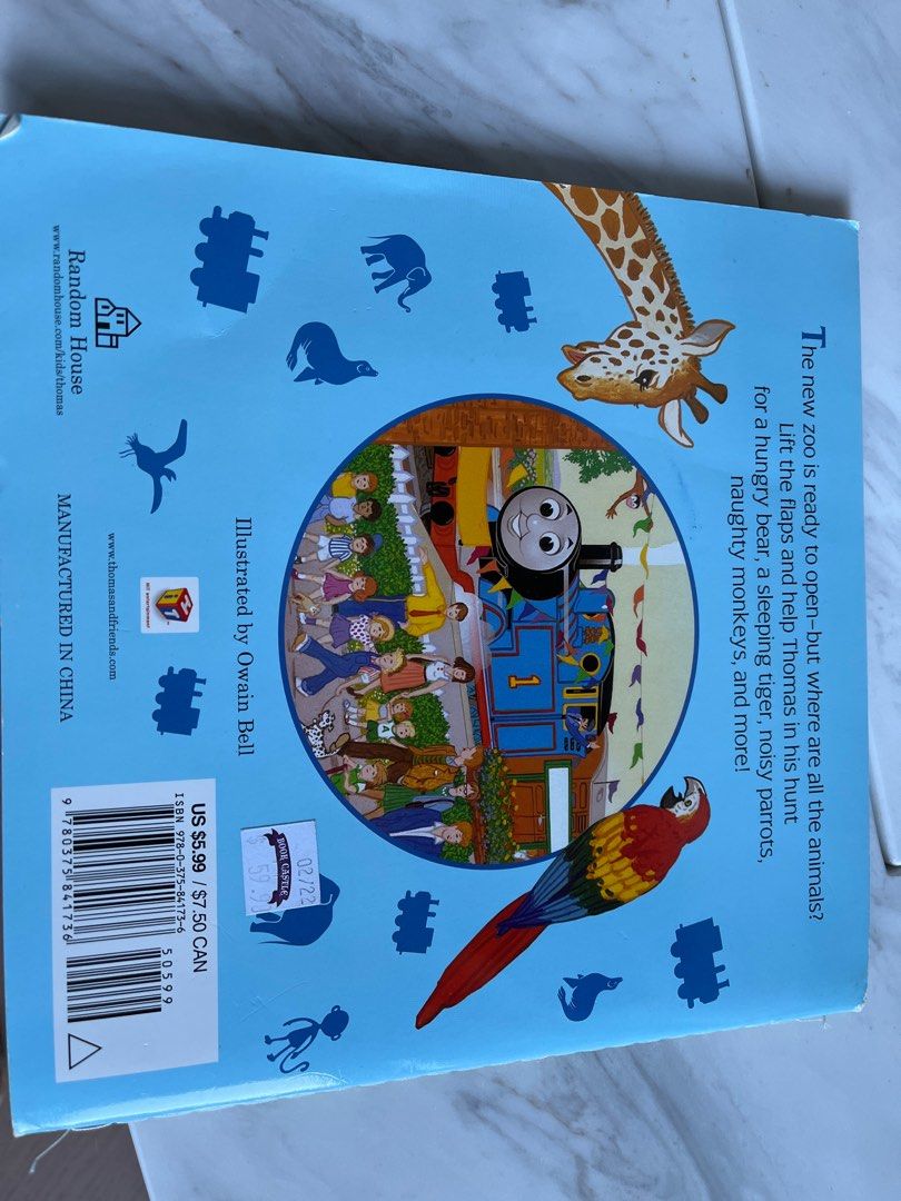 Thomas and the hide and seek animals, 興趣及遊戲, 書本 & 文具, 小說及非小說 - Carousell
