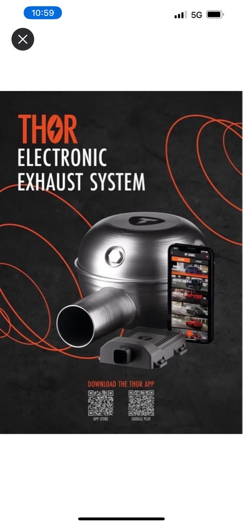 Thor exhaust system with 2 years warranty, Car Accessories, Accessories ...