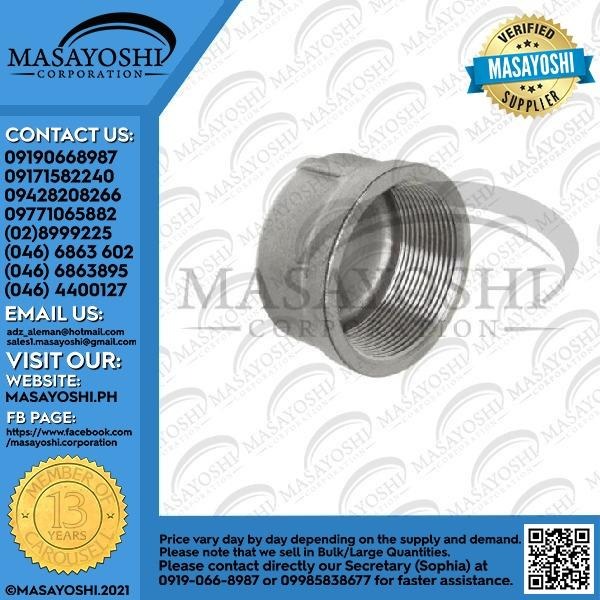 Threaded SS 304 End Cap sch 40 | SS End Cap | SS Buttweld | Buttweld ...