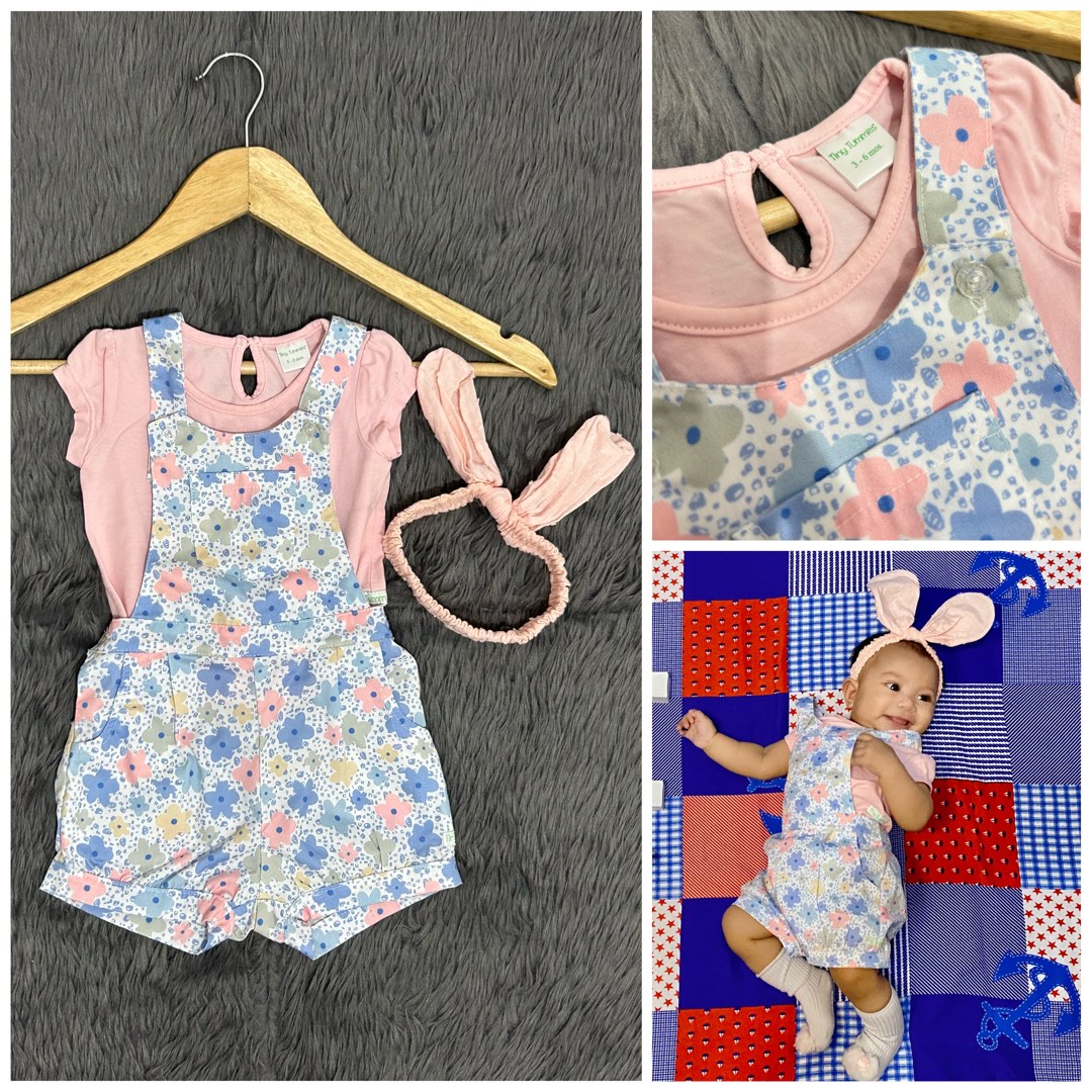 Tiny Tummies (SM Dept store) 3-6mos on tag Jumper & Top, Babies & Kids ...