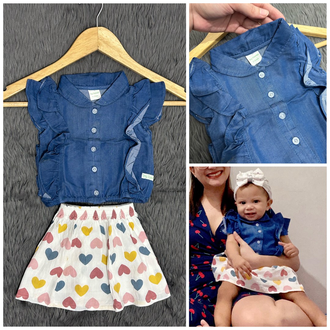 Tiny Tummies (SM Dept store) 3-6mos on tag, Babies & Kids, Babies & Kids Fashion on Carousell