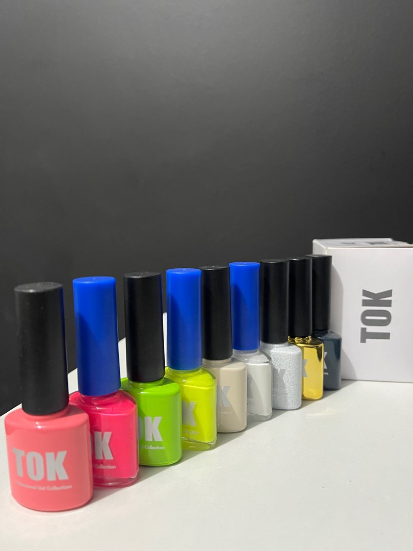 TOK Professional Gel Polish Collection, Beauty & Personal Care, Hands ...