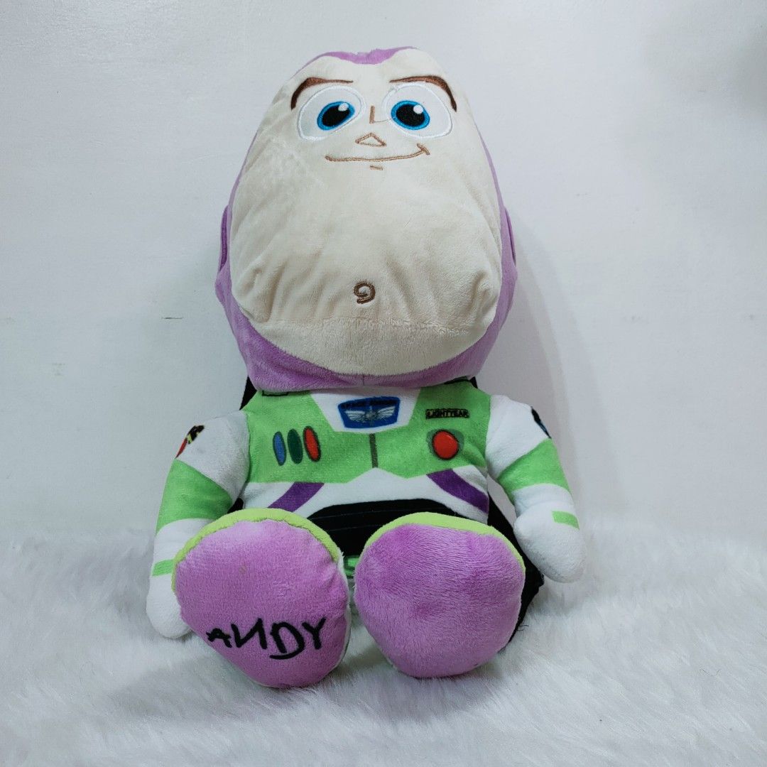 Toy Story Buzz Lightyear Plush Backpack, Women's Fashion, Bags ...