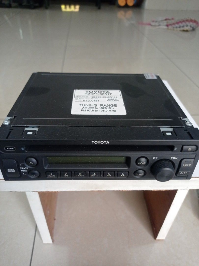 Toyata CD player, Audio, Other Audio Equipment on Carousell