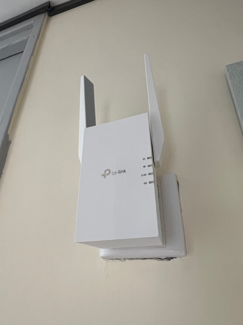 Tp link AX 1800 WiFi 6 Range Extender RE605X, 電腦＆科技, 電腦周邊及配件, 電腦線、轉接線及 ...