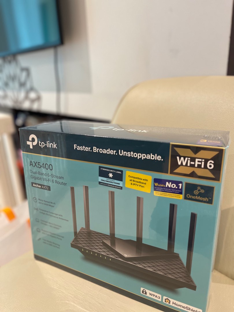 TP-Link Router AX5400, Computers & Tech, Office & Business Technology ...