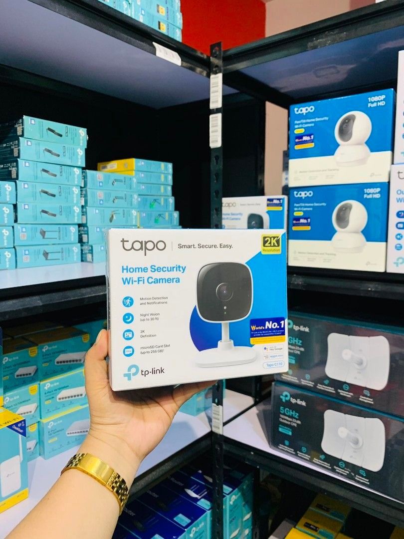 TP-Link Tapo C110 Home Security WiFi Camera, Furniture & Home Living, Security & Locks, Security ...