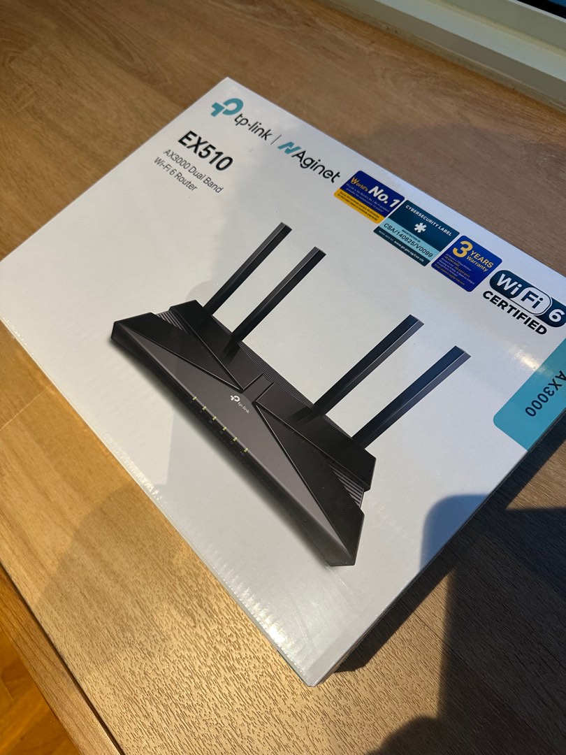 TP-link wi-fi 6 router (EX510), Computers & Tech, Parts & Accessories ...