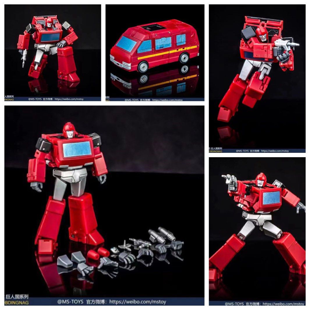 Transformers Magic Square - MS-B44A Ken Ironhide Detail Painted Version ...