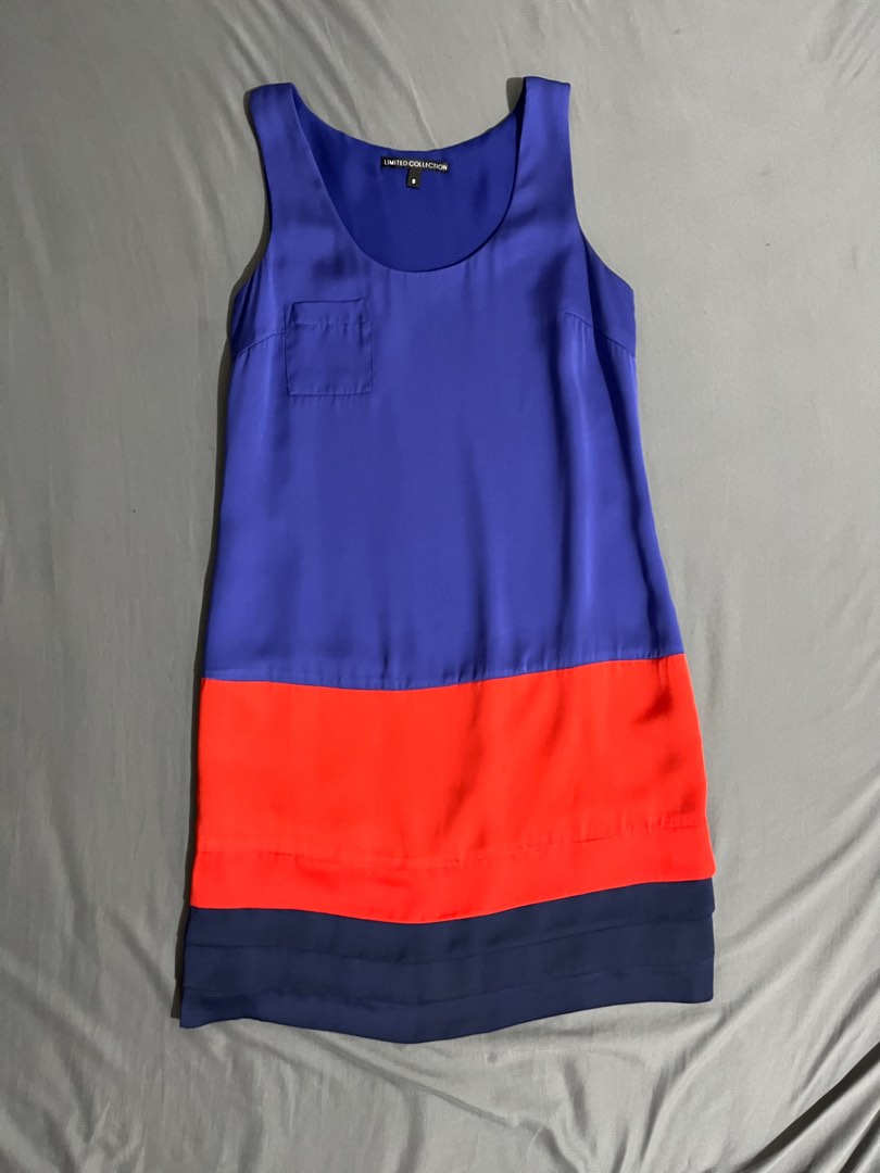 Tricolor Dress (Marks & Spencer), Women's Fashion, Dresses & Sets ...