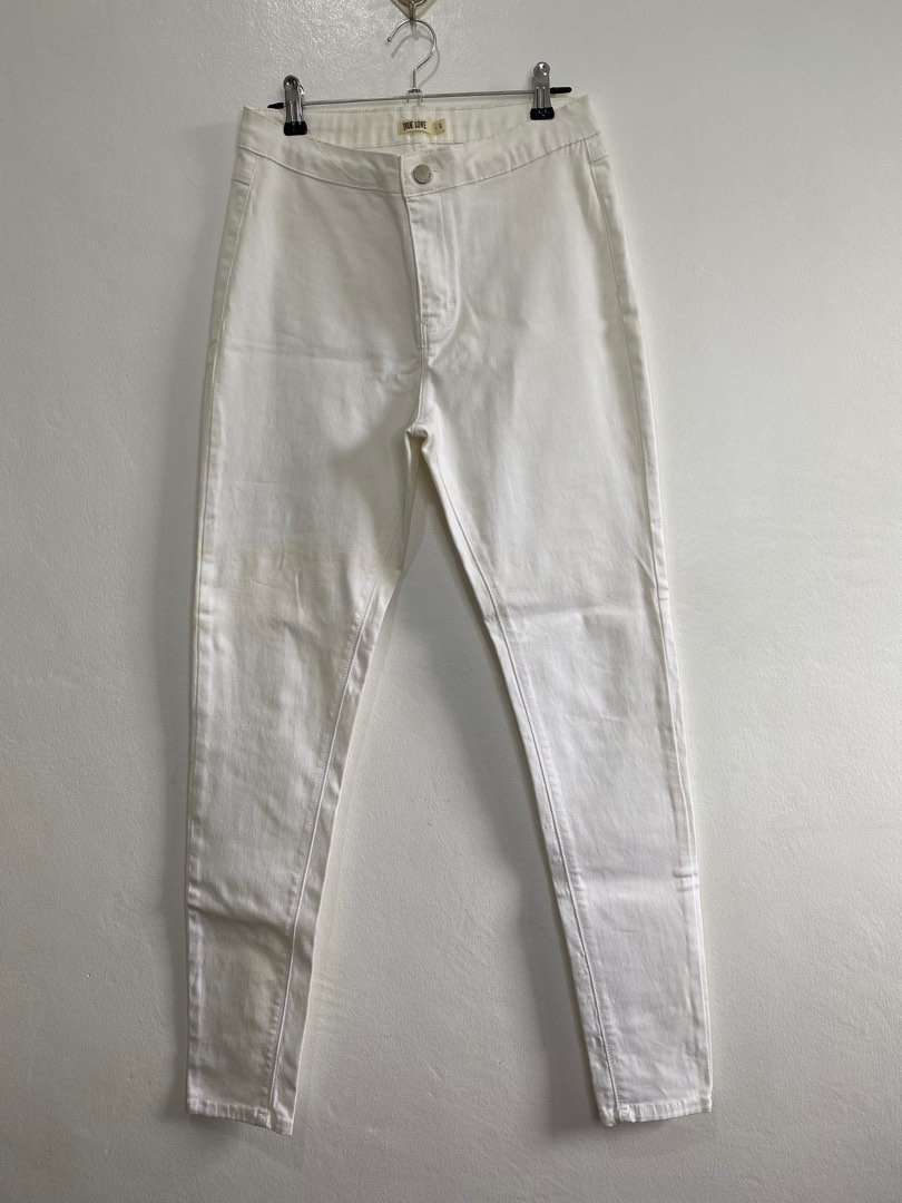 true love high waisted pants Z4 (m-L), Women's Fashion, Bottoms, Jeans ...