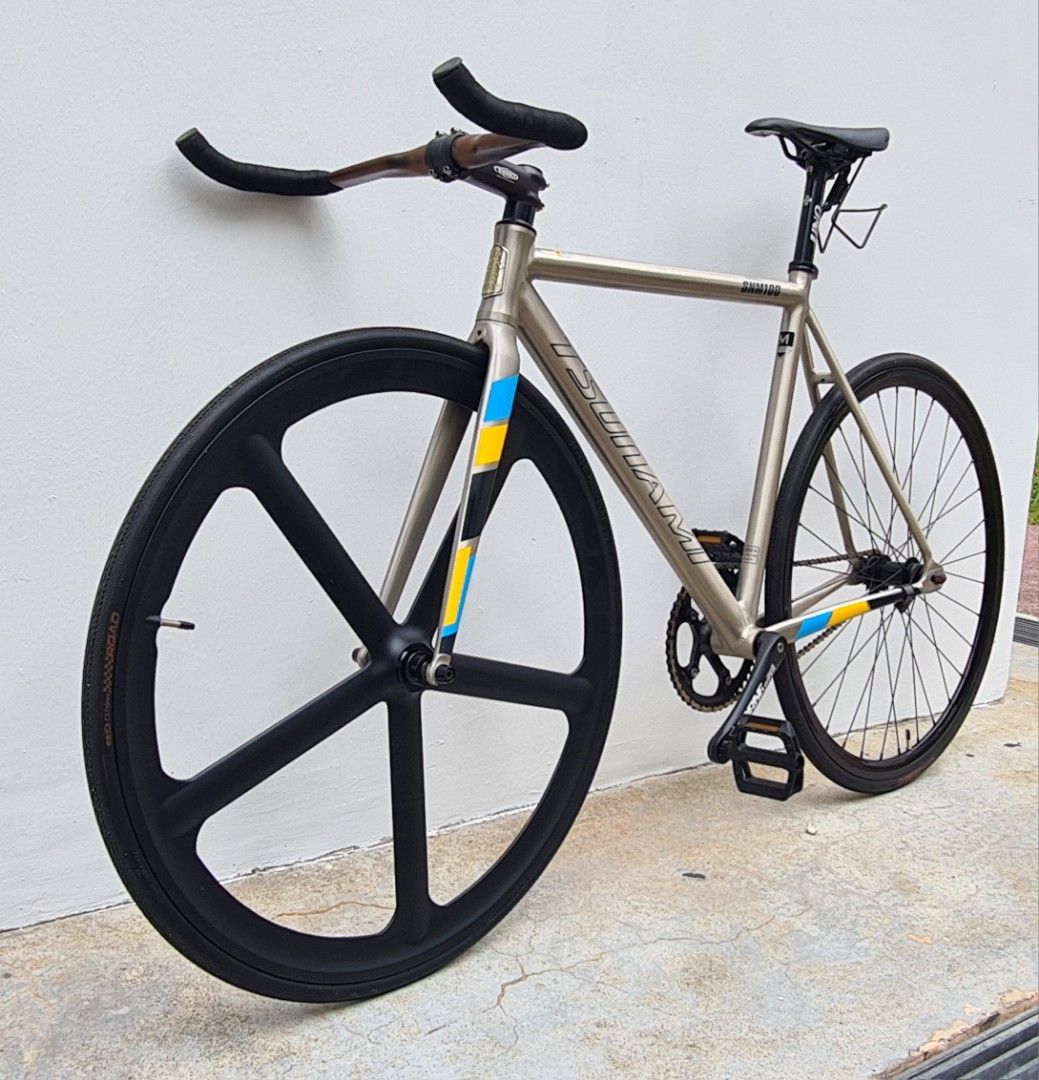 Tsunami fixie( coaster brake), Sports Equipment, Bicycles & Parts ...